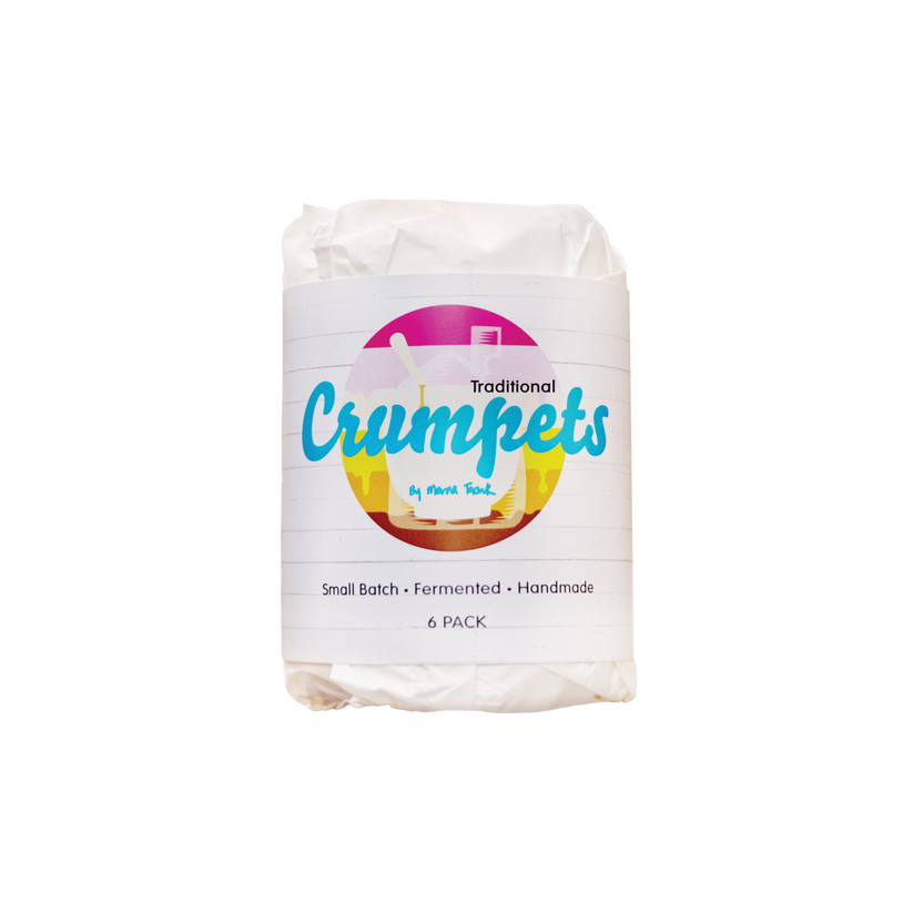 Crumpets by Merna - Traditional (6 Pack) – Pepe Saya Buttery