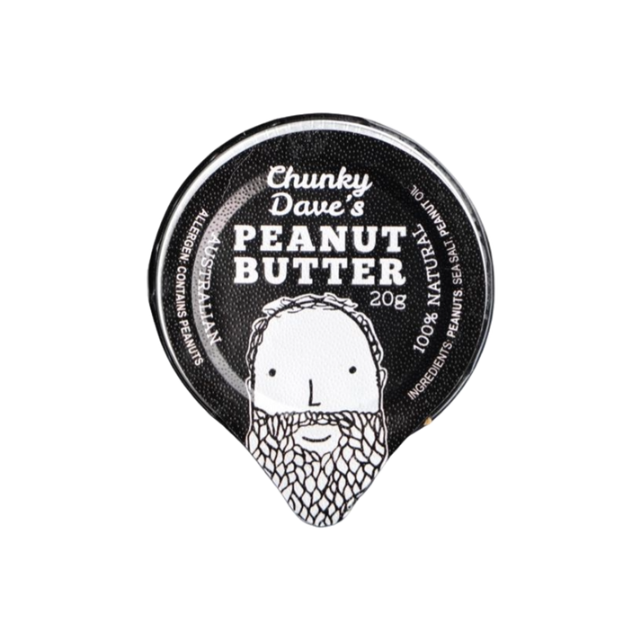 Chunky Dave's Peanut Butter Portion – Pepe Saya Buttery