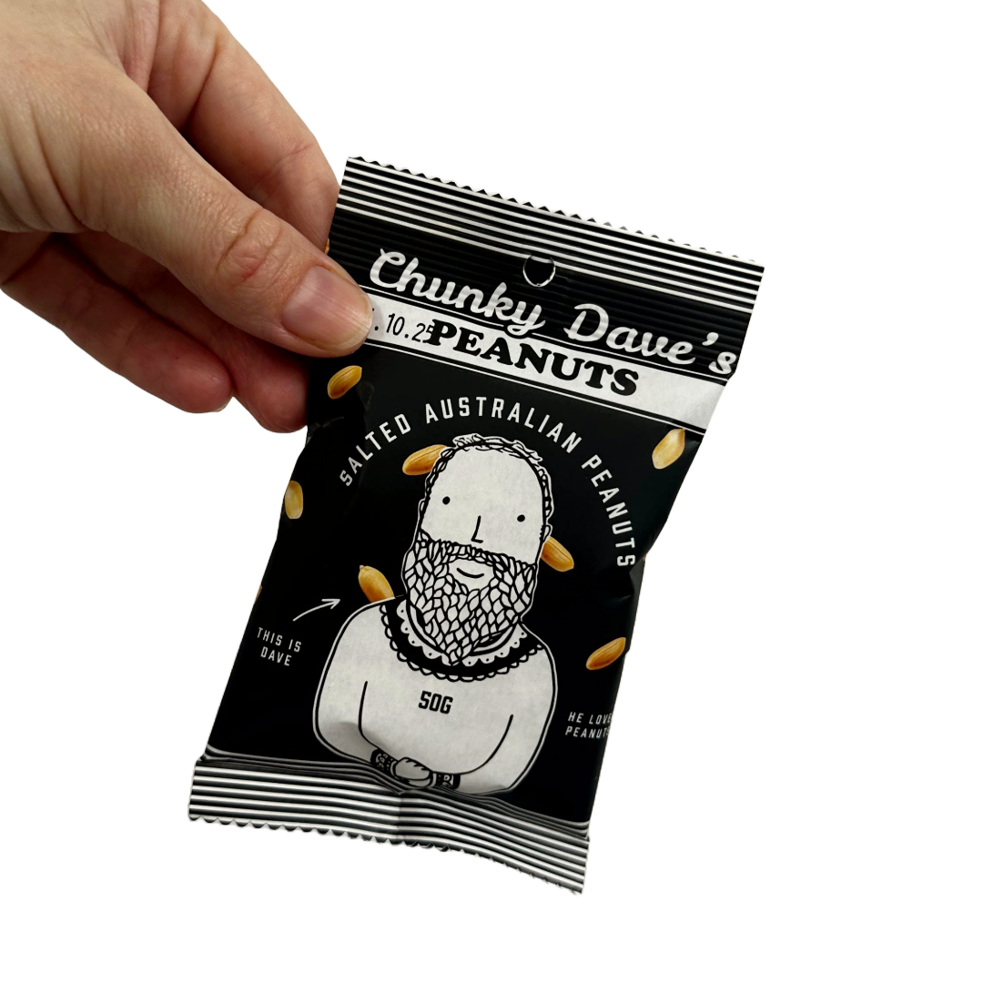 Dave's BAG of Peanuts 50gm – Pepe Saya Buttery